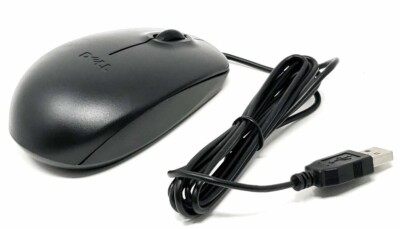 Dell MS116 Optical Black USB Scroll Wheel Mouse - Ambidextrous ...