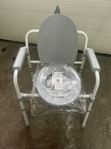 New Guardian Folding 3-In-1 Steel Elongated Commode Part Number G1 ...