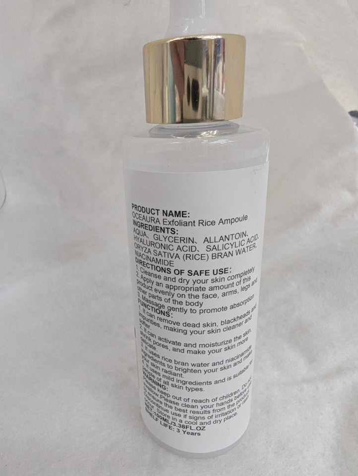 Oce Aura Exfoliant Rice Ampoule | eBay