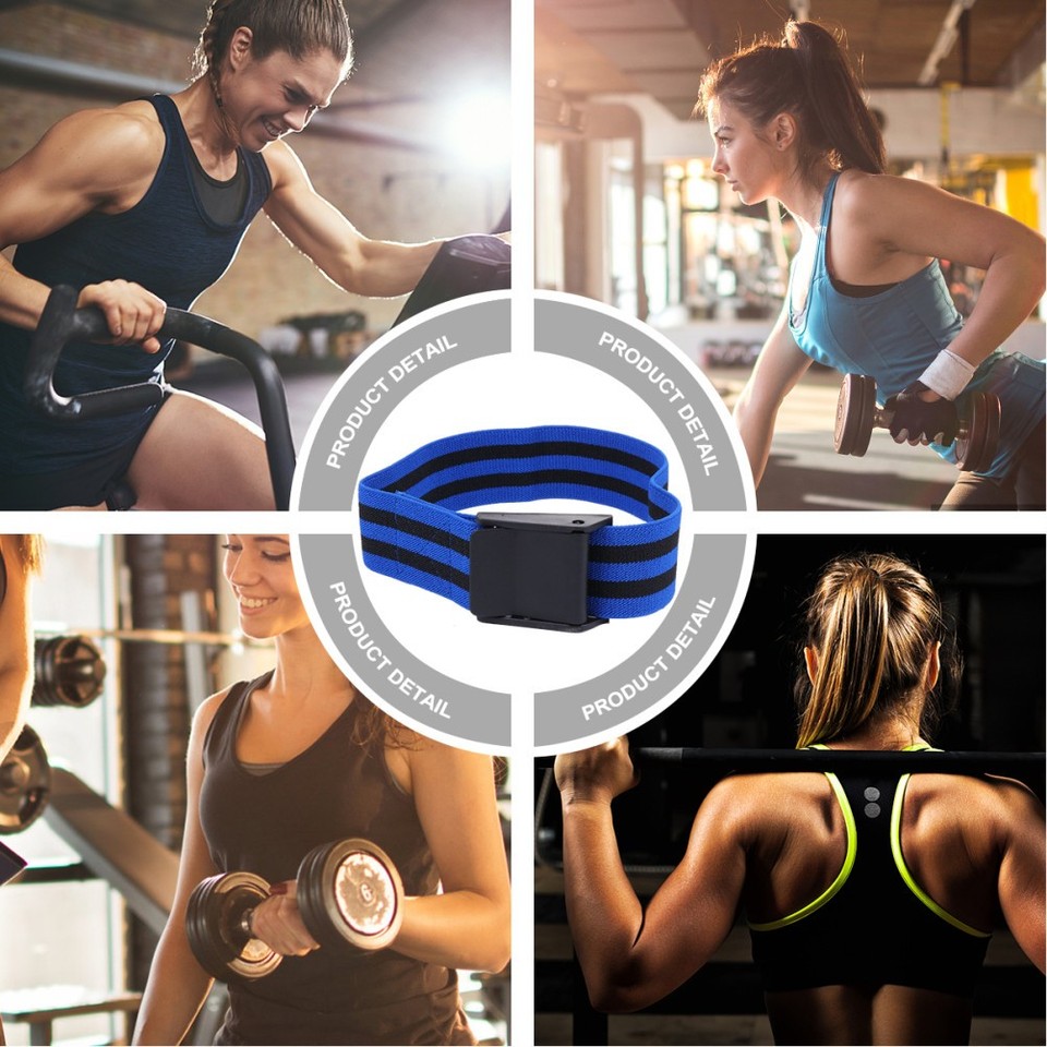 2 Pcs Training Belt Occlusion Arm Bands Work Fitness Blood Flow ...