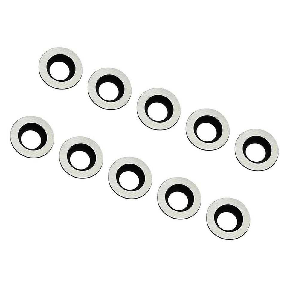 10PCS Round Carbide Inserts Ci5 for Woodturning Tools Superior Grinding ...