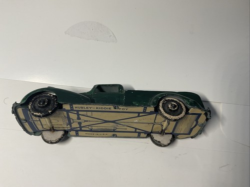 Hubley Kiddie Packard Pick Up Truck With Tin Bottom Wooden Wheels WWII ...