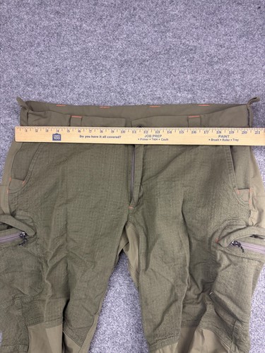 First Lite Obsidian Foundry Pants Mens 40x33 Green Hunting Outdoors Zip ...
