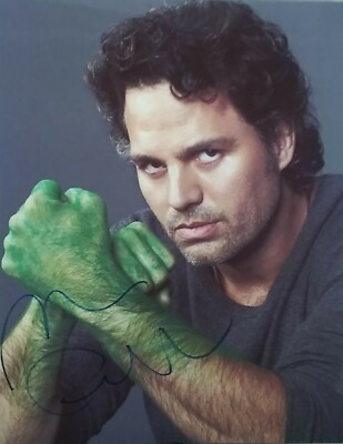 Mark Ruffalo- Incredible Hulk - signed 8x10 | eBay