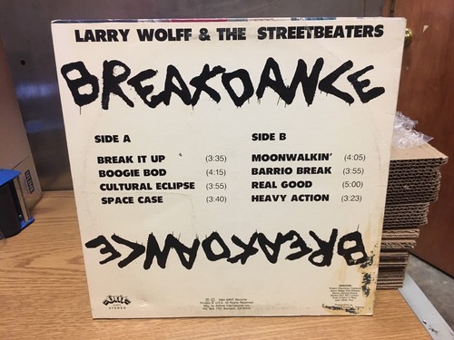 Larry Wolff & the Streetbeaters Breakdance LP Grit 1984 VG | eBay