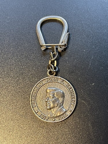 Vintage 1972 President John F Kennedy WNAC-TV Commemorative Token Coin ...