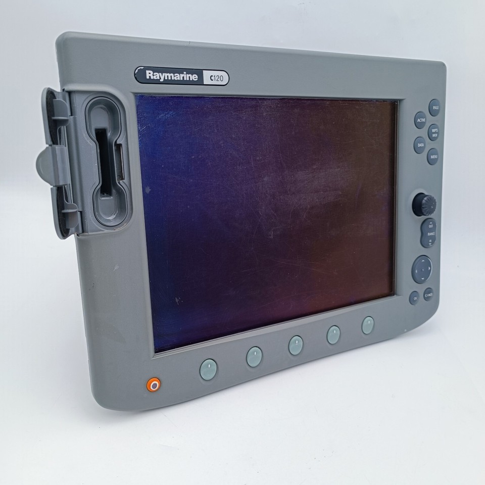 Raymarine C120 GPS Chartplotter E02022 Radar Multi-Function Legacy Display MFD | eBay