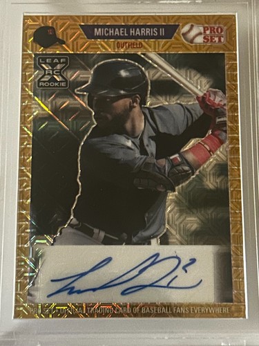 2021 Leaf Pro Set Rookie Card of Michael Harris II | eBay