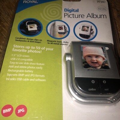 Royal PF-140 Digital Picture Album Brand New | eBay