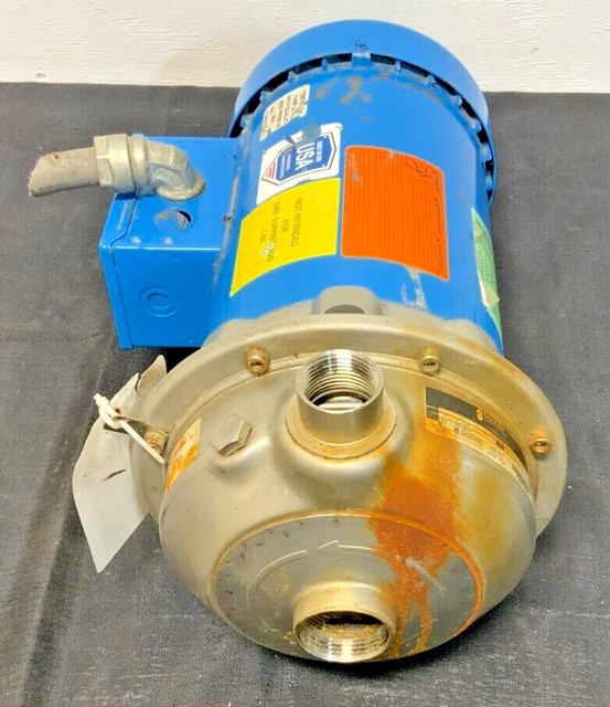 Goulds G&L NPE 1ST1F9C4 Centrifugal Pump w/US Motors PG3AMM-1426 Motor ...