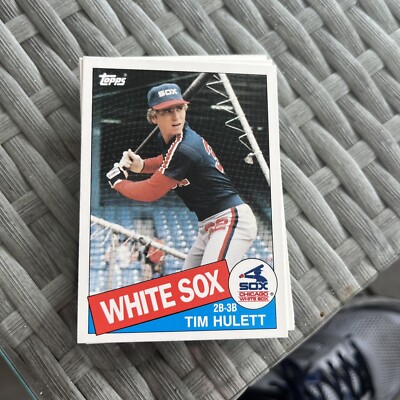 1985 Topps Traded #60T Tim Hulett White Sox | eBay