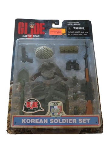 GI Joe Battle Gear Korean Soldier Set 1999 Authentic GI Joe Equipment ...