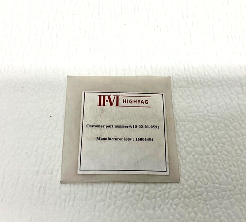 Highyag II-VI 10-02-01-0591 Laser Cover Slide 16006494 New (VT) | eBay