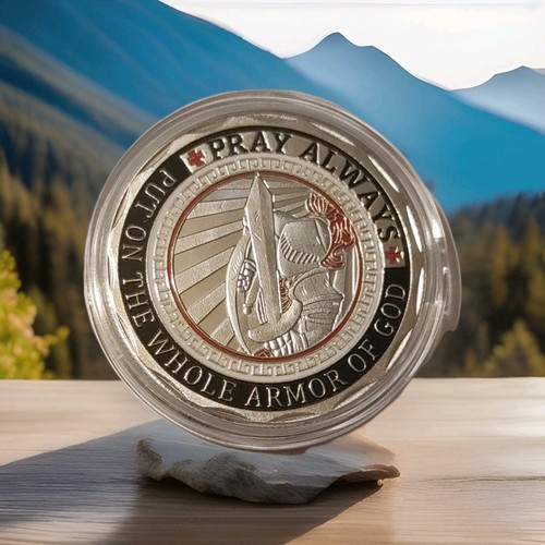 Put On The Armor Of God Token USA coin Pray Always / gekapselt | eBay.de