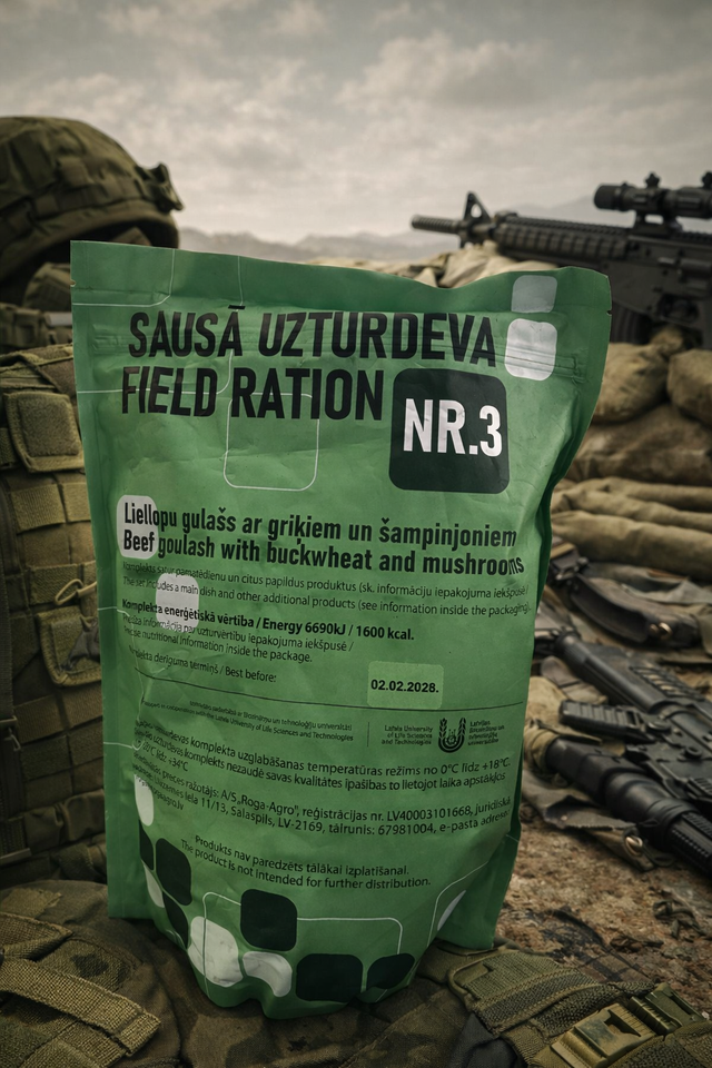 Latvian Armed Forces NATO MRE (Meal Ready to Eat) combat rations. | eBay