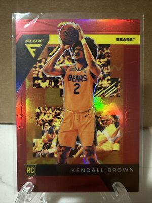 Kendall Brown 2022 Chronicles Draft Flux Rookie RC RED /149 - Baylor | eBay