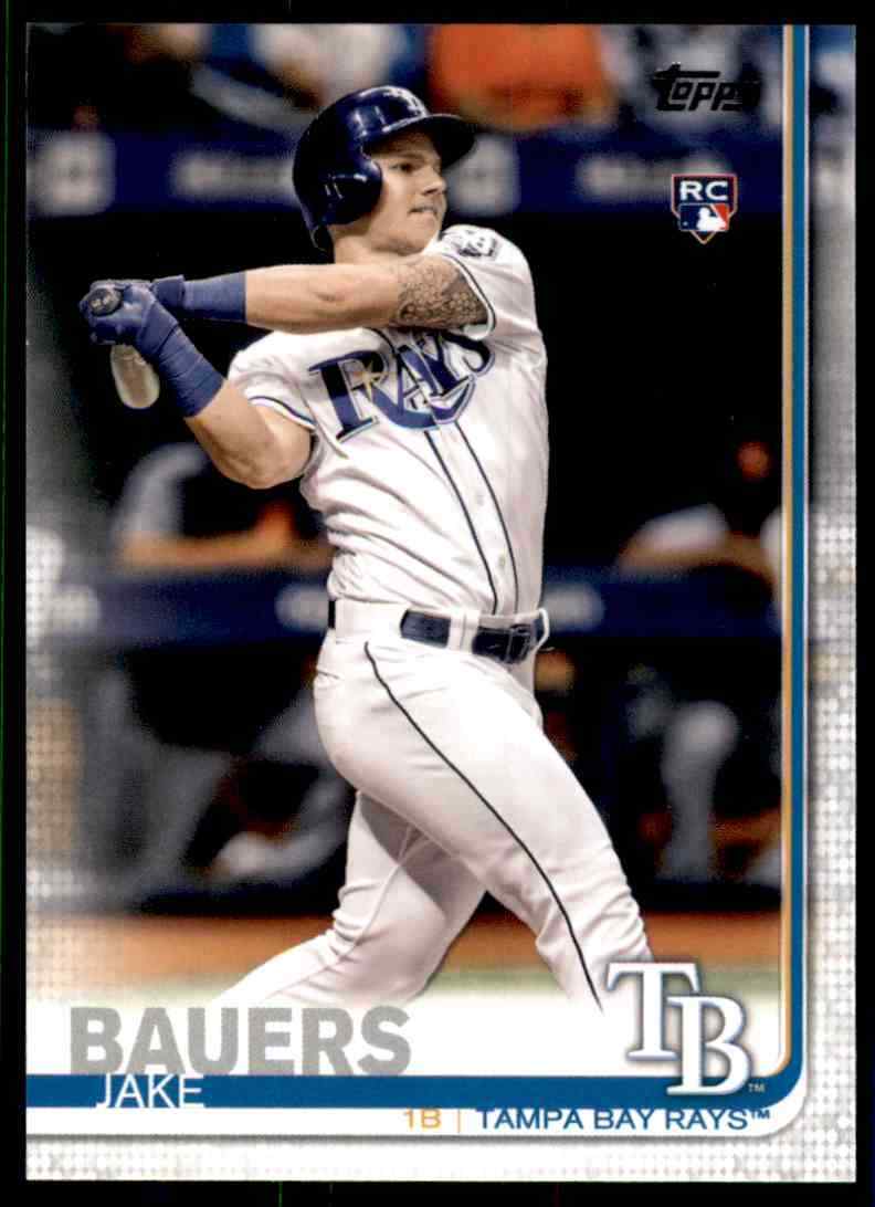 2019 Topps Baseball Card Jake Bauers RC #311 (56201) | eBay