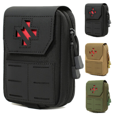 Small Tactical First Aid Kit Survival Molle Military EMT Medical Pouch ...