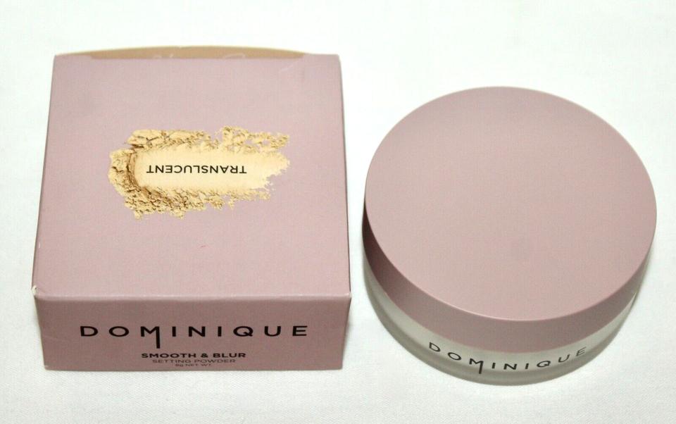 Dominique Cosmetics Smooth & Blur Setting Powder Shade Translucent NIB ...