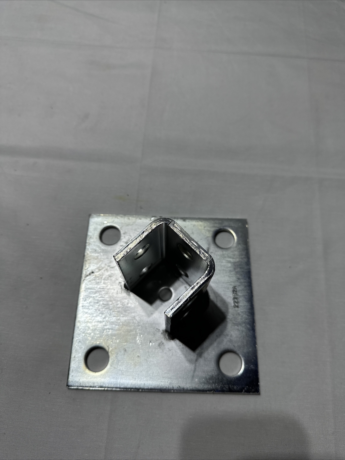 BLINE B280SQHDG Post Base 6" " -1/2" SQ Base Hot Dipped Galvanized for ...