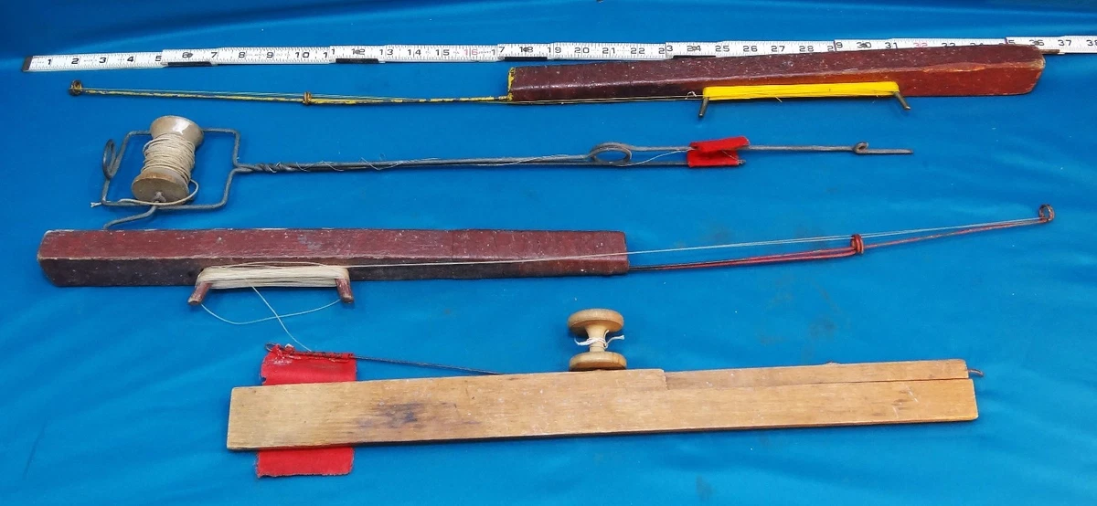 Homemade Ice Fishing Tip Ups