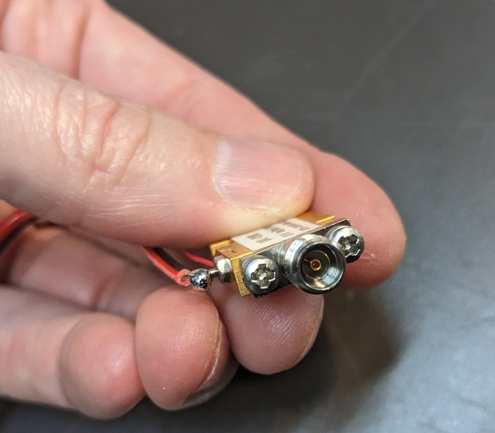 AmpliTech 40dB Gain Low Noise Amplifier 15 to 40 GHz 2.92mm LNA ...