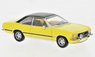 BREKINA PCX870347 Opel Commodore B Coupe Yellow, Matte Black, 1972, H0 ...