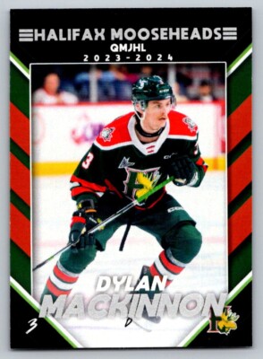 Dylan MacKinnon 2023-24 Halifax Mooseheads | eBay