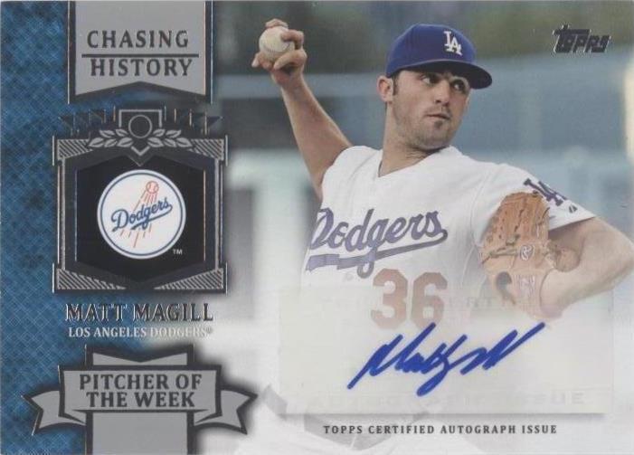 2013 Topps - Chasing History Autograph Matt Magill #CHA-MM (AU, RC) for ...