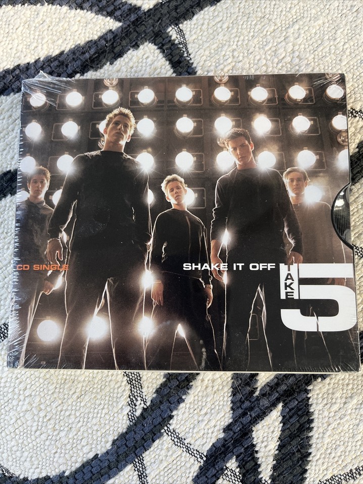 Shake It Off Take 5 Five CD Single Boy Band Lou Pearlman Sylvia Rhone ...