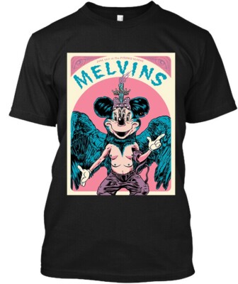 NEW The Melvins American Retro Art Vintage Classic Graphic Logo T-SHIRT ...
