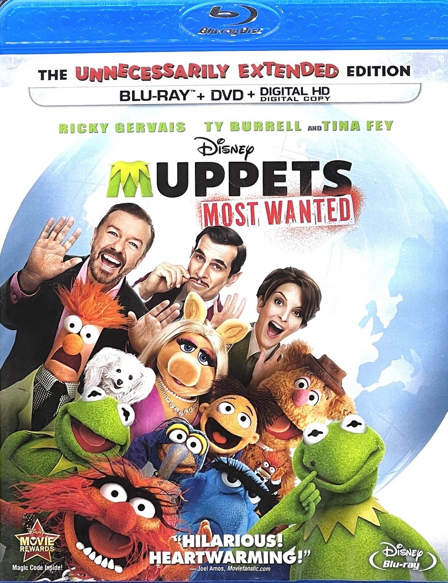 Ty Burrell Muppets Muppets Most Wanted DVD By Ricky Gervais,Ty