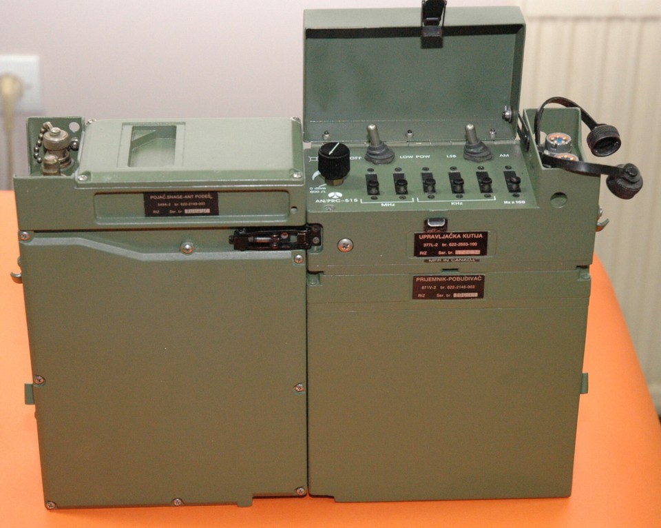 Rockwell Collins PRC-515- RU-20 Military HF Radio Transceiver ...