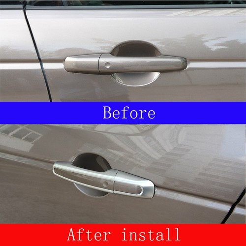 Matte Silver Door Handle Cover Trim For Range Rover Evoque 2012-2018 ...