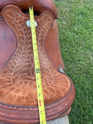 Original billy cook roping saddle 16" | eBay