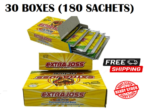EXTRA JOSS - 30 BOXES (180 SACHETS) HALAL - FREE SHIPPING | eBay