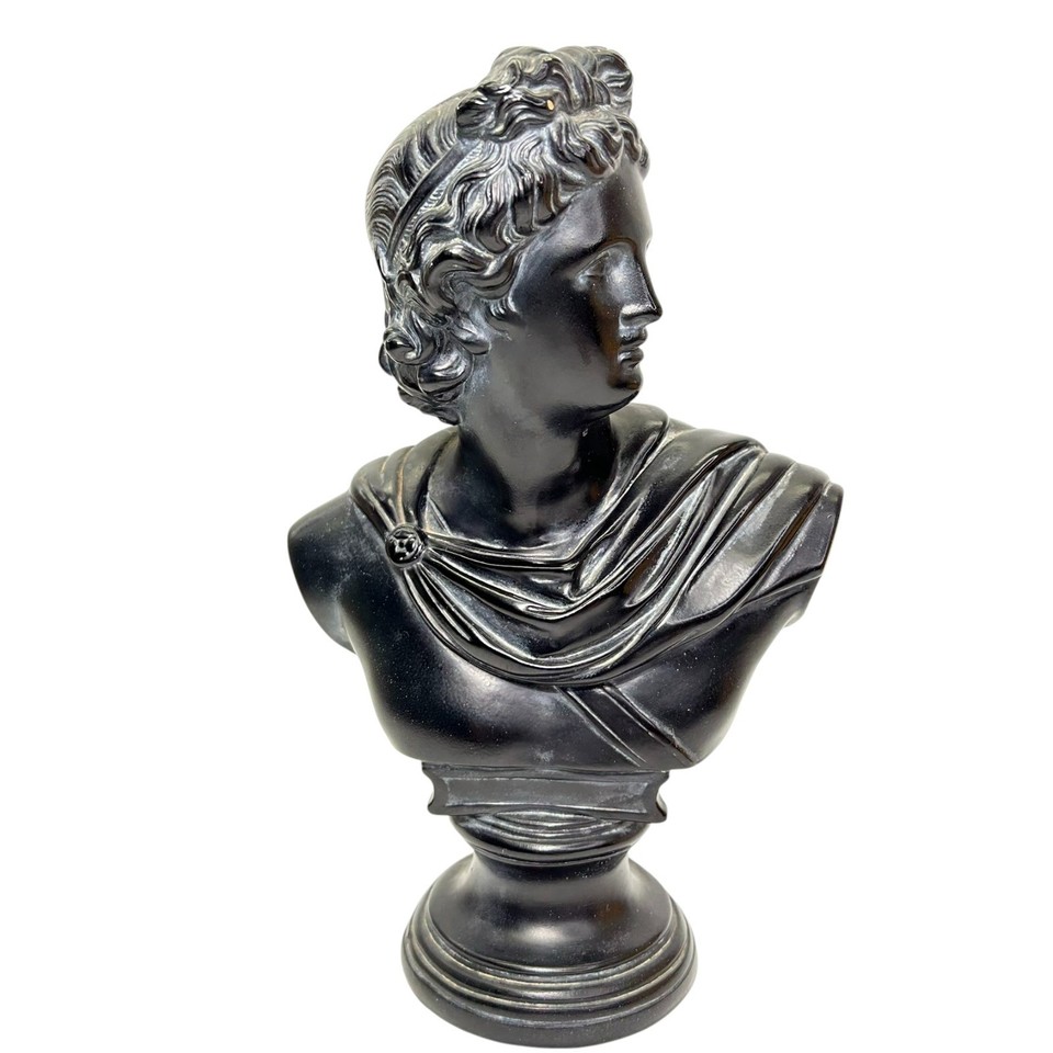 Alexander Apollo Belvedere Bust Sculpture Art Alexandar Baker Co | eBay