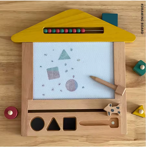 Magnetic Drawing Board for Kids | Reusable Sketch Pad Toy Age 3+ | eBay UK
