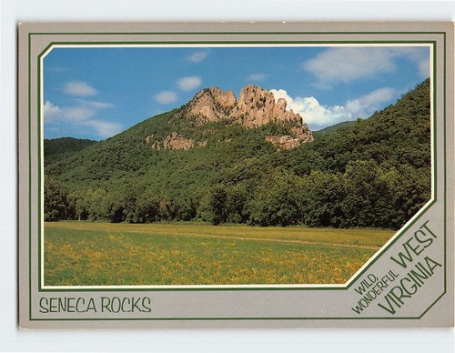 Postcard Seneca Rocks Wild Wonderful West Virginia Seneca Rocks WV USA ...
