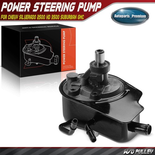 Power Steering Pump w/Reservoir for Chevy Silverado 2500 HD GMC Sierra ...