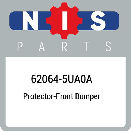 62064-5UA0A Nissan Protector-front bumper 620645UA0A, New Genuine OEM ...