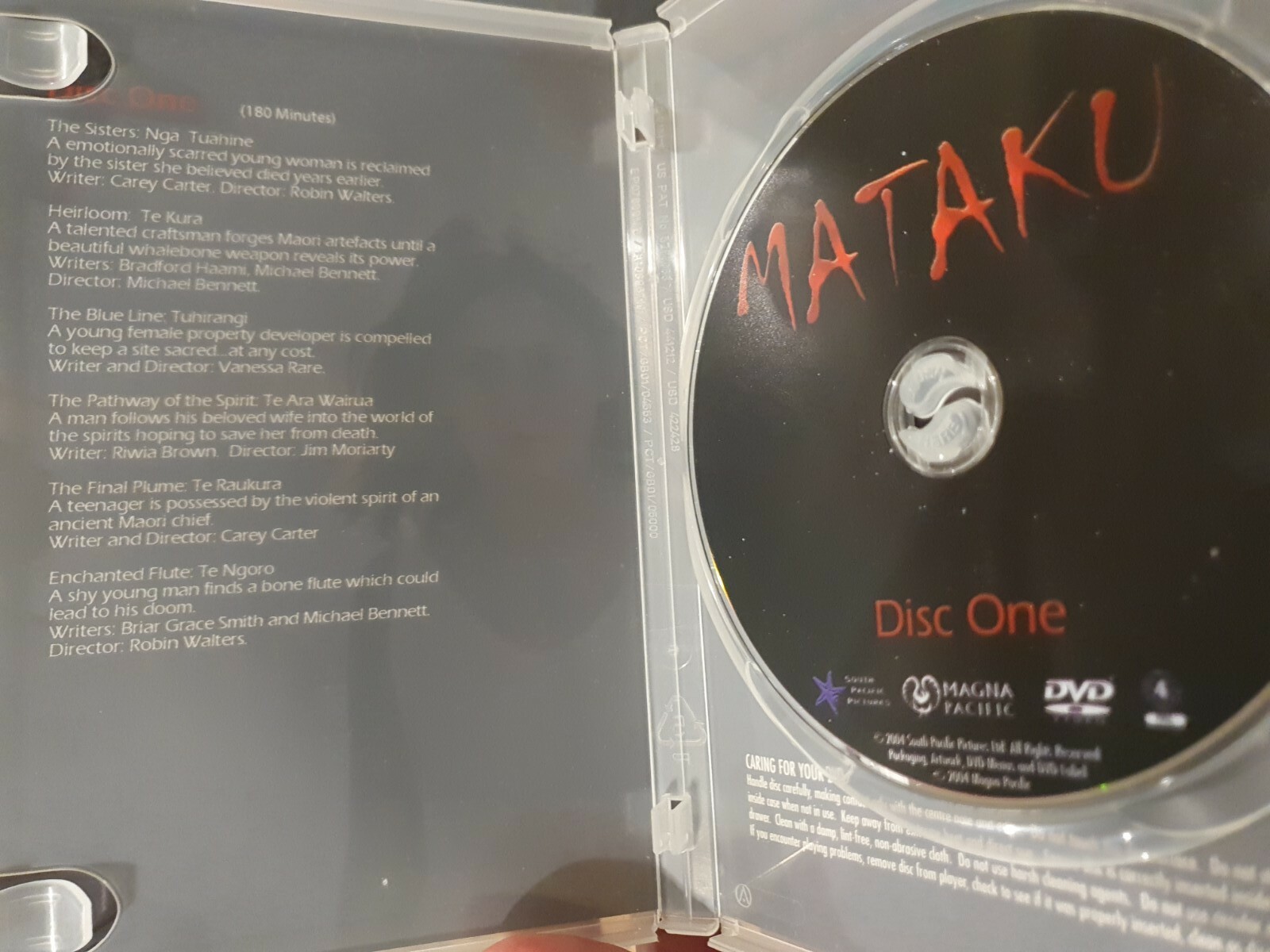 MATAKU VOLUME 1 DVD NEW ZEALAND SUPERNATURAL HORROR SERIES MAORI NZ 13 ...