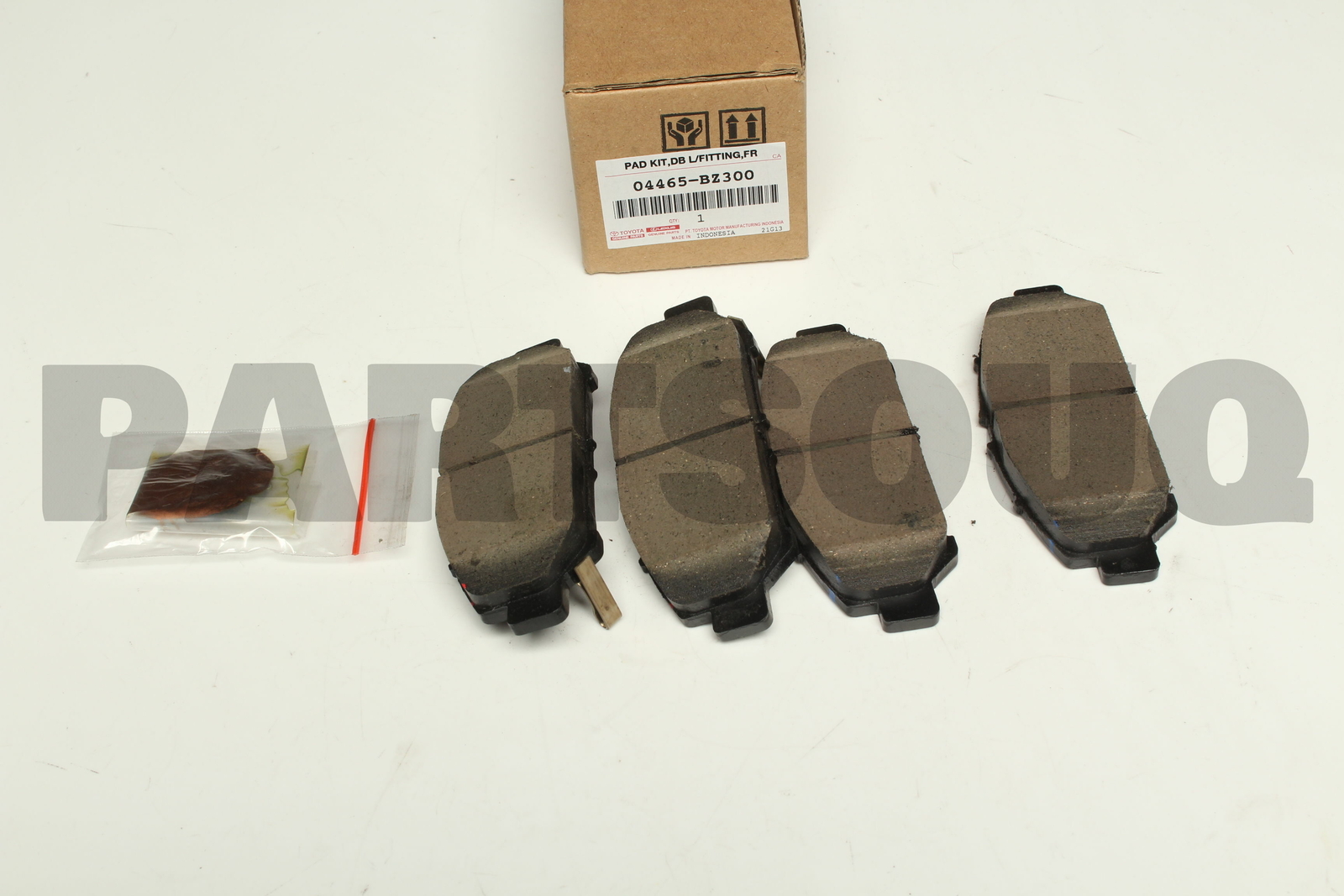 04465BZ300 Genuine Toyota PAD KIT, DISC BRAKE 04465-BZ300 | eBay
