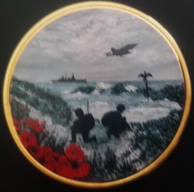 War Poppy Collection by Jacqueline Hurley "Unity In Strength" Gold Coin ...