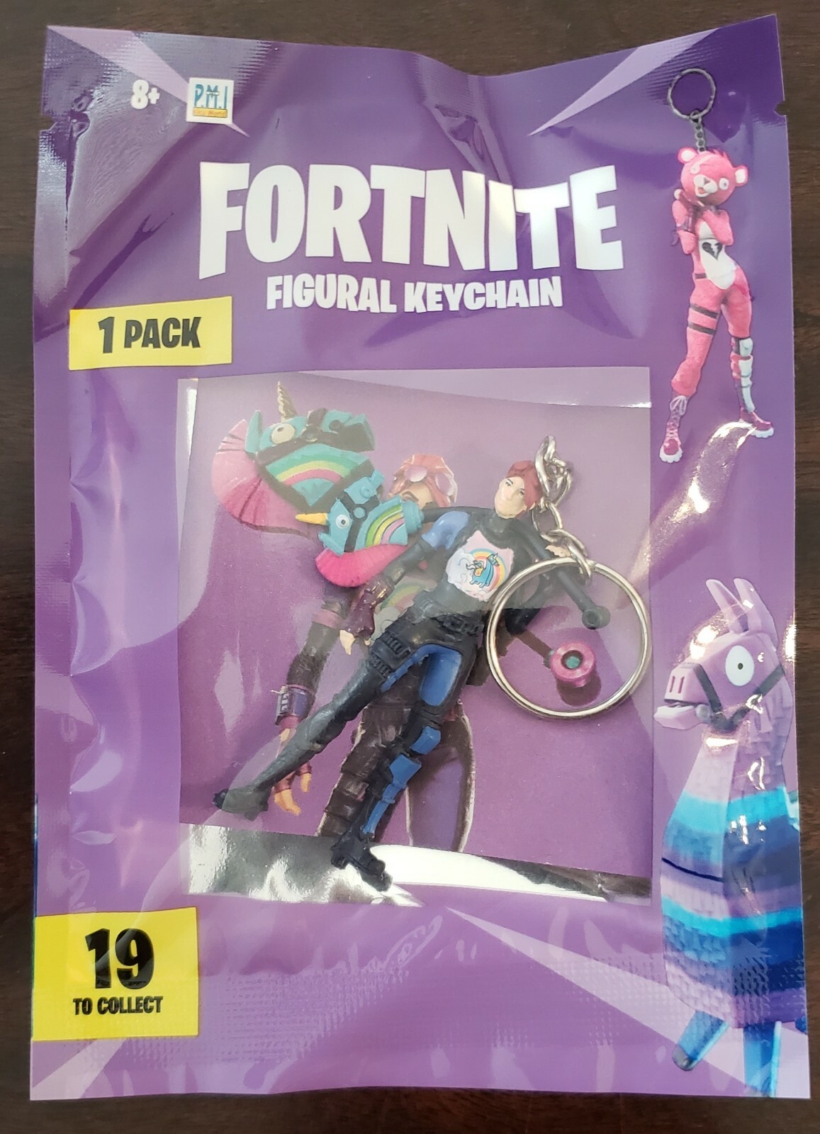 Epic Games Fortnite Official Figural 3d Keychain Series 1 Black Knight ...