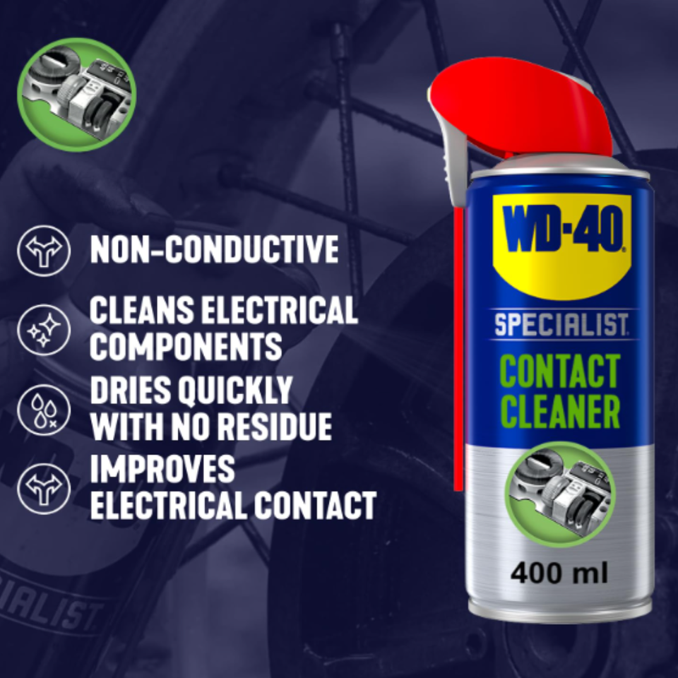 WD-40 Specialist Contact Cleaner Spray - Precision Electronic Cleaning ...