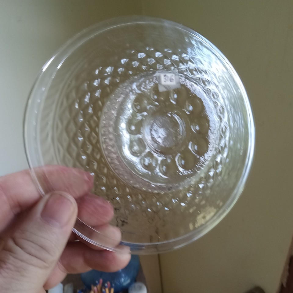 1820s BOSTON & SANDWICH GLASS PONTILED THREE MOLD BLOWN NAPPIE GII-18 ...