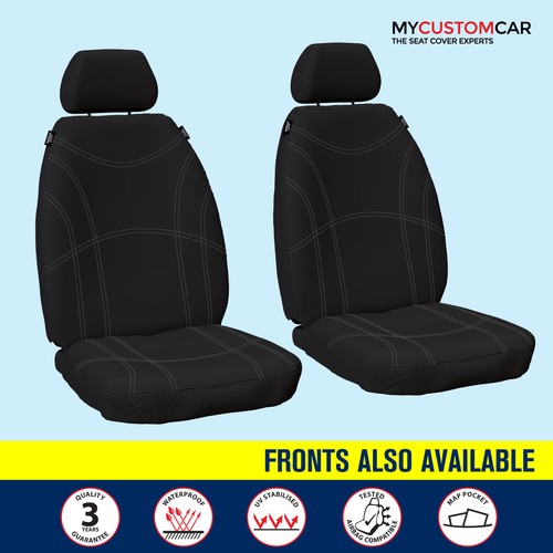 For Mazda BT-50 B30 TF Dual Cab 2020-On Neoprene Rear Seat Covers ...