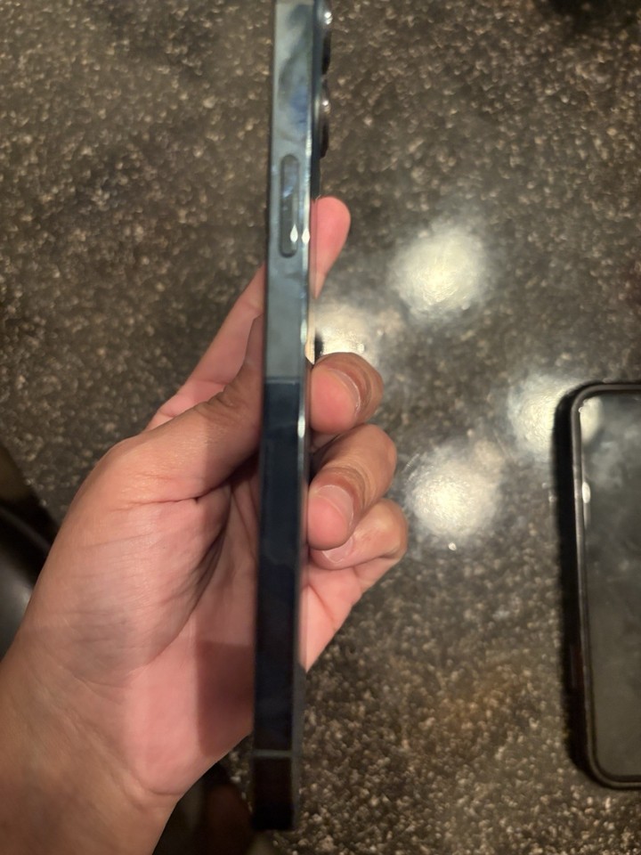 Apple iPhone 12 Pro Max Pacific Blue - For Parts or Repair - Water ...