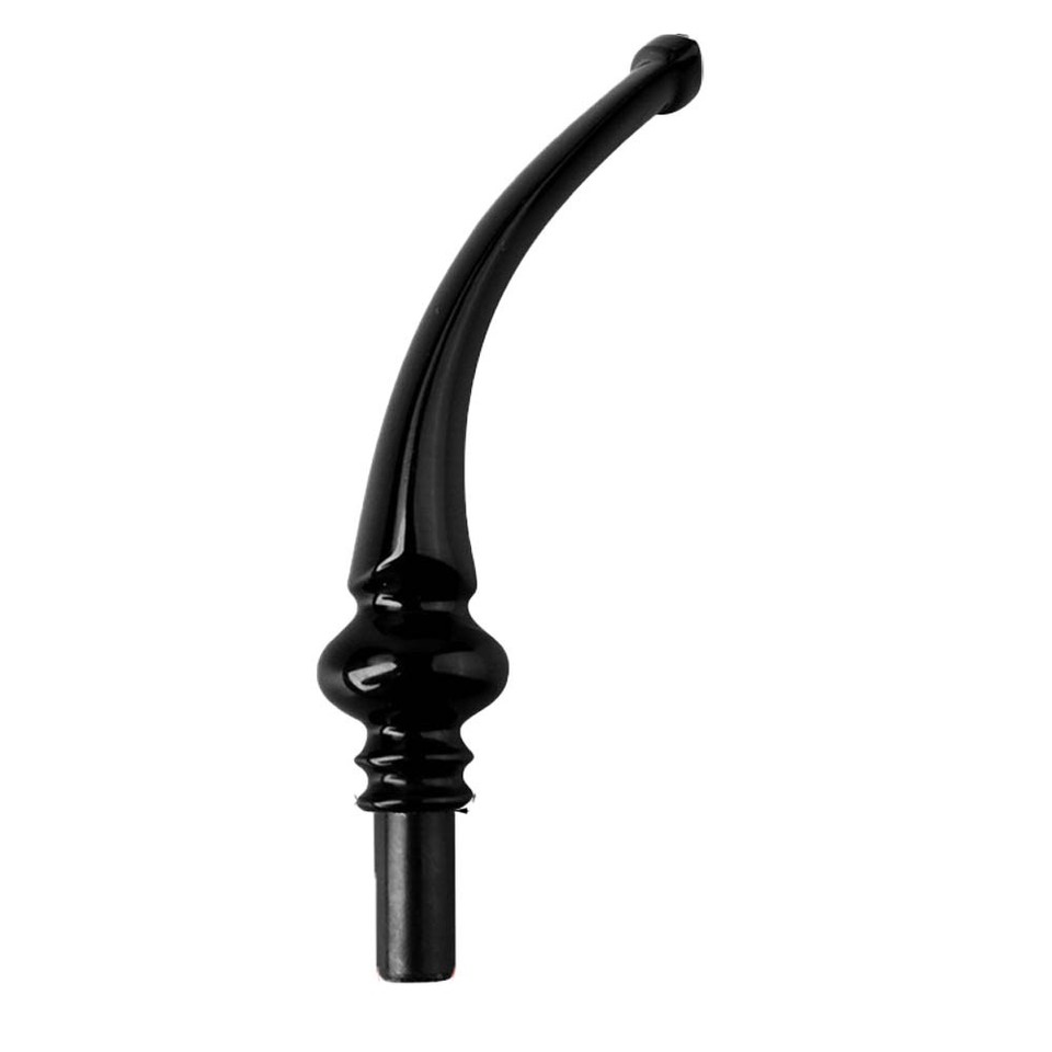 3mm Curved Pipe Stem Acrylic Stem Mouthpiece Replacement For Tobacco ...
